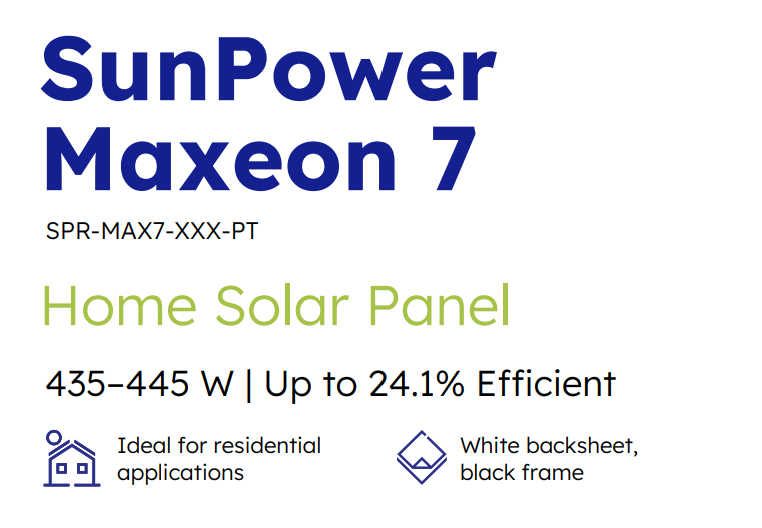 Maxeon 7 สร้างมาตรฐานใหม่ในอุตสาหกรรมด้วยประสิทธิภาพที่เกิน 24%